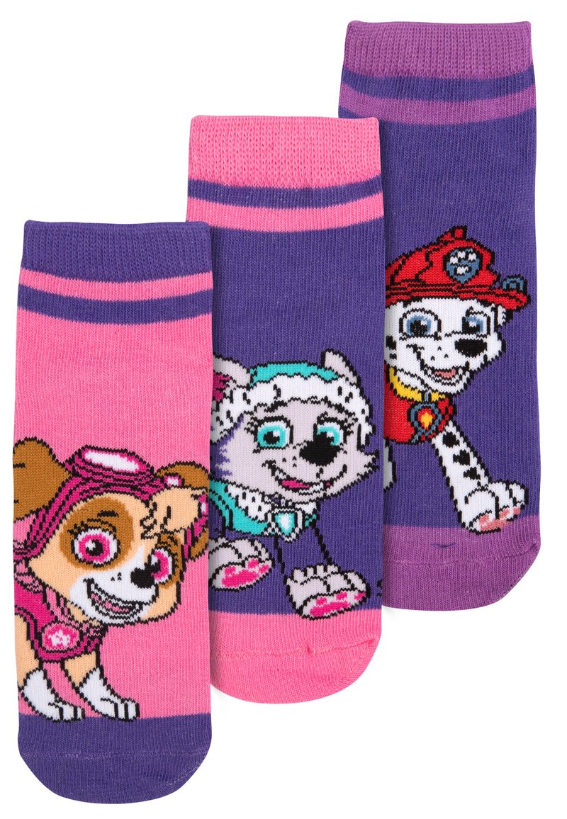 Paw Patrol PAW PATROL (3ER PACK) - Socks - lila rosa/purple - Zalando