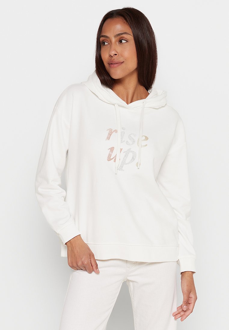 s.Oliver LANGARM - Sweatshirt - ecru/weiß - Zalando.de