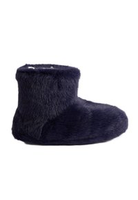 Marks & Spencer FAUX FUR SLIPPER BOOTS - Hjemmesko - navy/mørkeblå ...