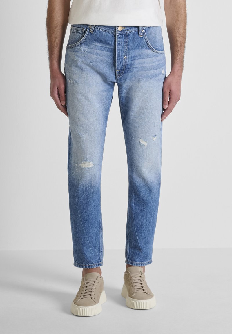 Antony Morato HENRY IN AUTHENTIC - Jeans Tapered Fit - blue denim - Zalando