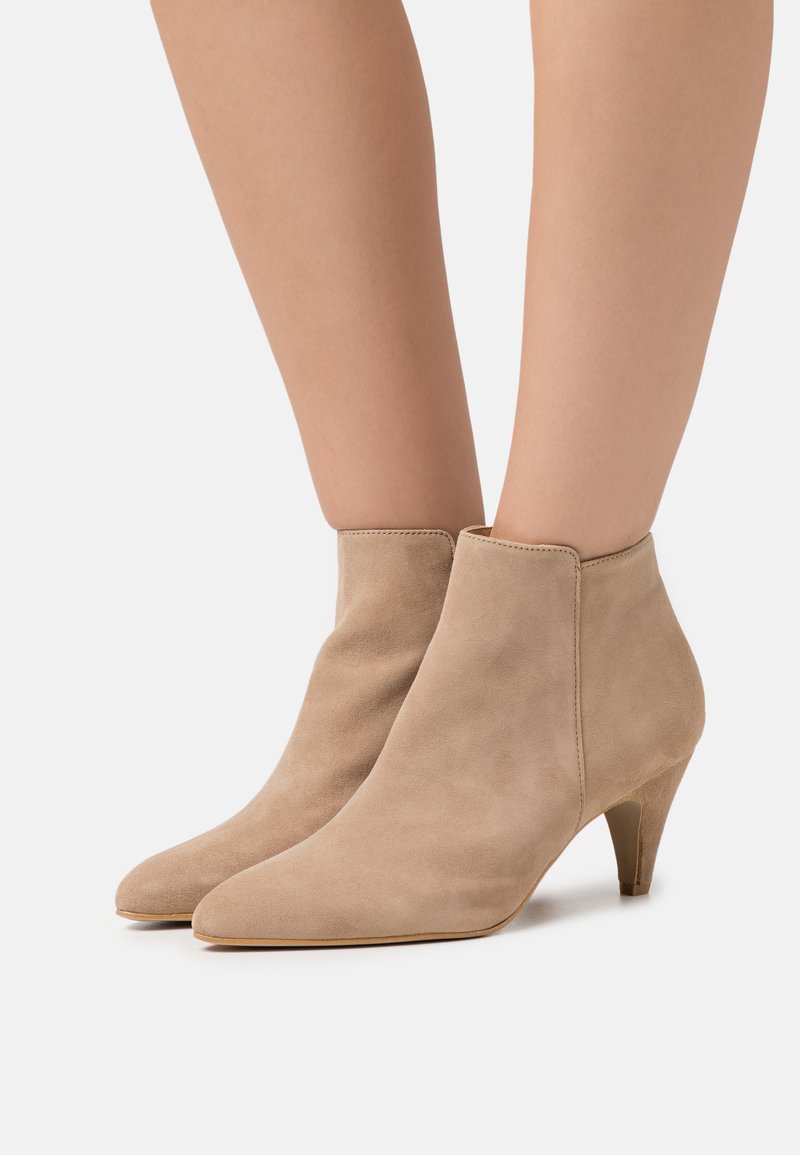 Anna Field LEATHER - Ankle boots - taupe - Zalando.co.uk