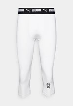 Puma HOOPS TEAM 3/4 TIGHT BASELAYER - Base layer - white - Zalando.co.uk