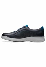 Clarks Sneaker low - navy leather/dunkelblau - Zalando.de