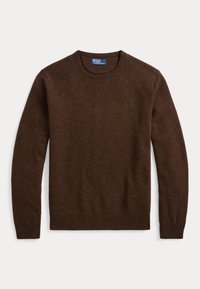 Polo Ralph Lauren WOOL CREWNECK SWEATER - Strickpullover - dark ...