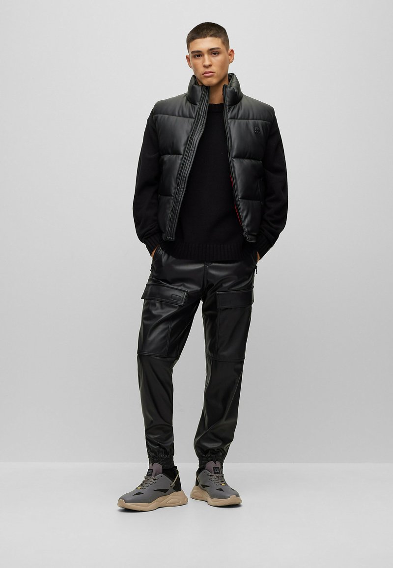 HUGO LEON RUNN MDPU - Sneakers - dark grey seven/mørkegrå - Zalando.dk