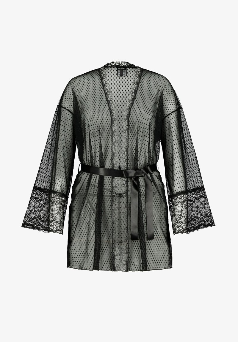 Ulla Popken Szlafrok/czarny - Zalando.pl Ulla Popken Szlafrok/czarny - Zalando.pl