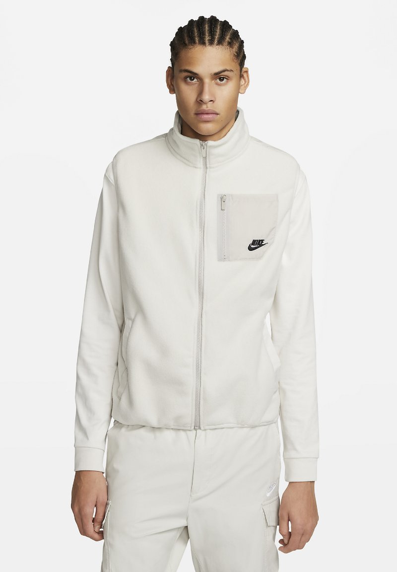 Nike Sportswear UTILITY - Bodywarmer - light bone light iron ore light ...