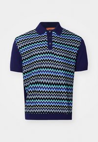 Missoni SHORT SLEEVE - Polo - navy/blue/blu scuro - Zalando.it