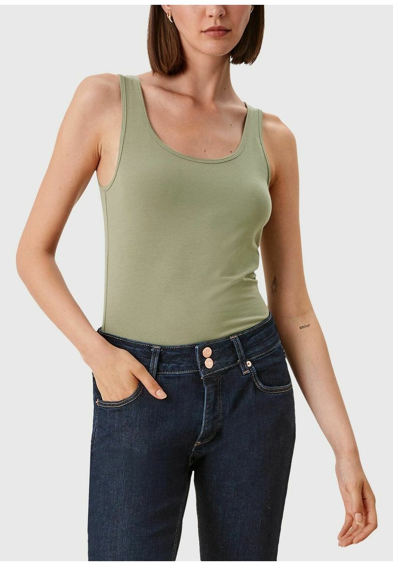 s.Oliver 3PACK BREITE TRÄGER BASIC - Top - khaki - Zalando.de