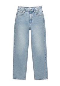 PULL&BEAR BASIC-MOM - Jeans relaxed fit - light blue/ljusblå - Zalando.se