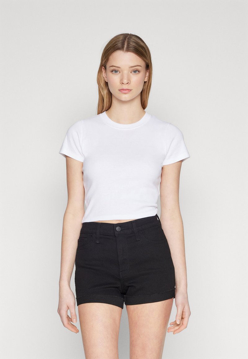 Hollister Co. CREW - T-shirt basic - bright white/bianco - Zalando.it