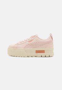 Puma MAYZE DUSTY SUMMER JR UNISEX - Trainers - island pink/alpine snow ...