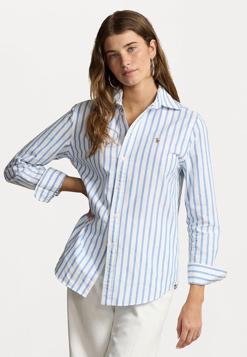 Polo Ralph Lauren RELAXED FIT STRIPED COTTON OXFORD SHIRT - Button-down ...