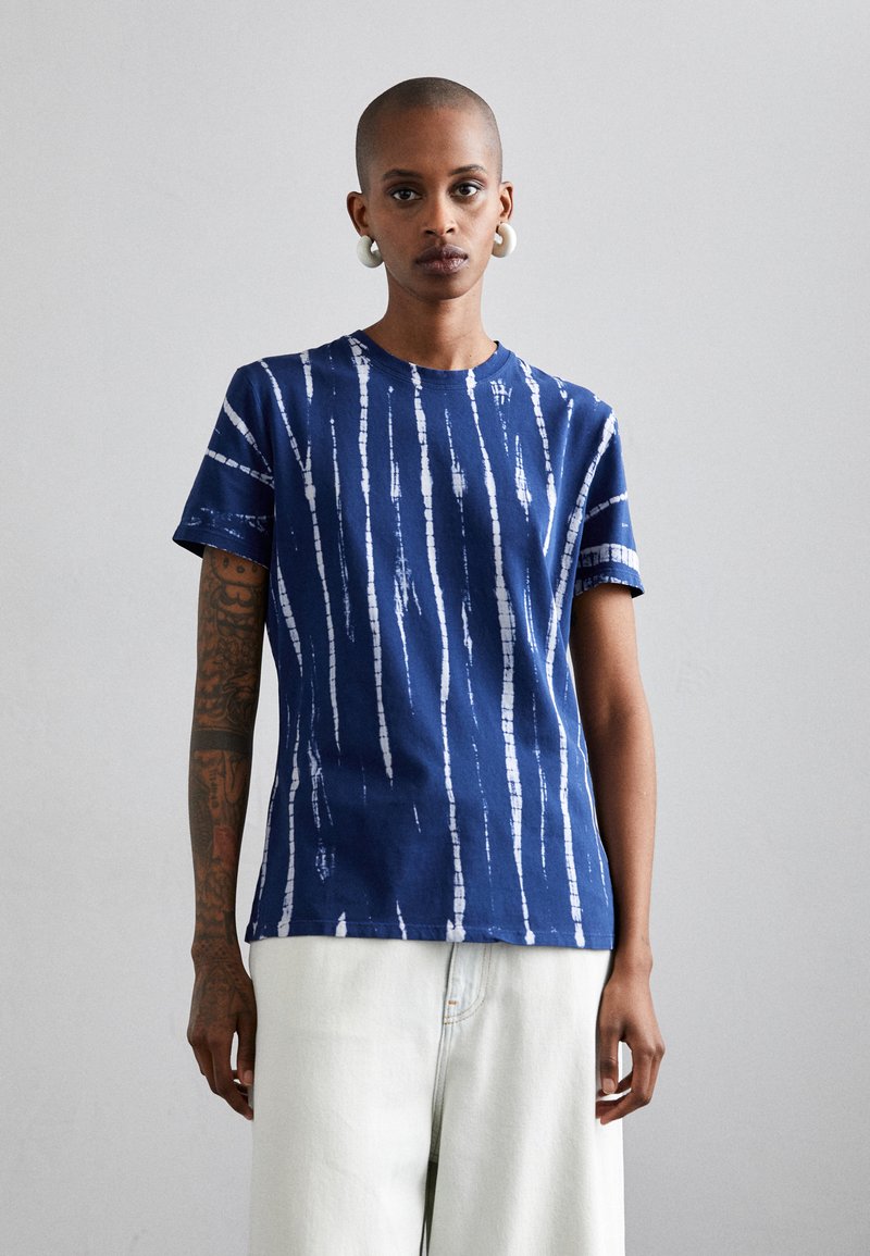 Proenza Schouler White Label FINLEY IN STRIPE TIE DYE - Print T-shirt ...