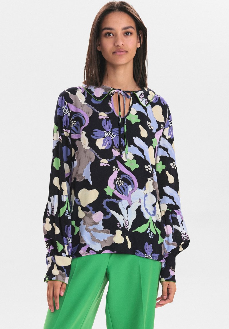 Nümph NUEAMAJA - Bluse - dark sapphire/dunkelblau - Zalando.at