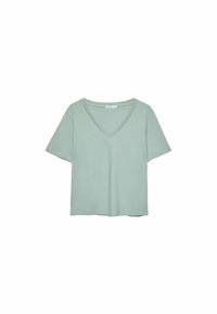 Stradivarius REGULAR FIT - T-shirt basic - light green/lichtgroen - Zalando.be