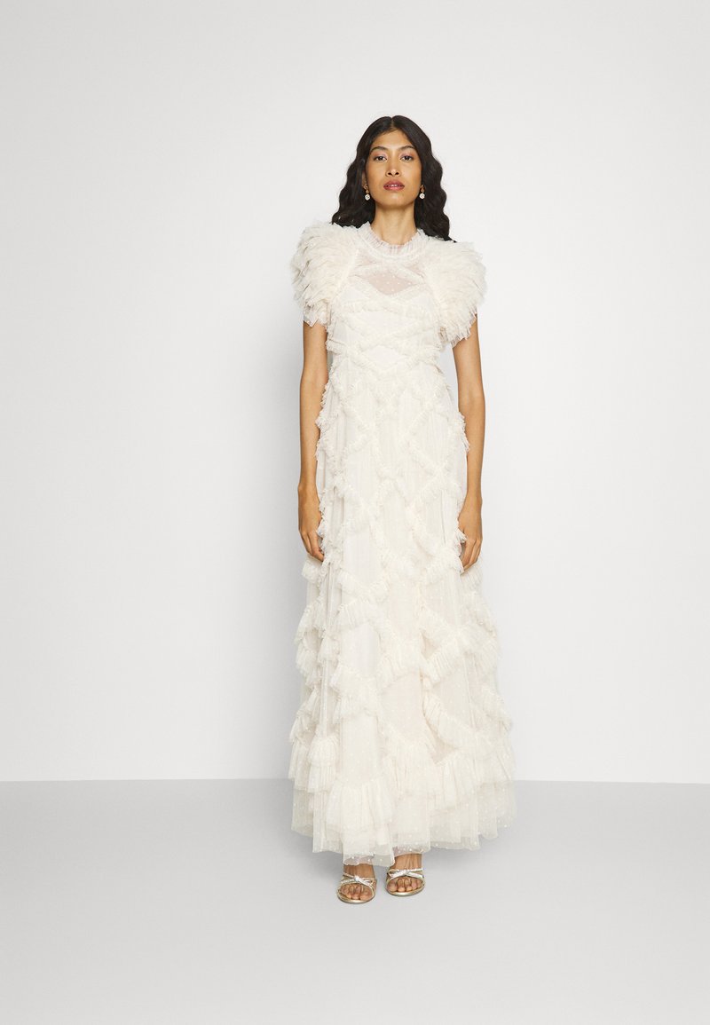 Needle & Thread GENEVIEVE RUFFLE GOWN - Ballkjole - cream/offwhite ...