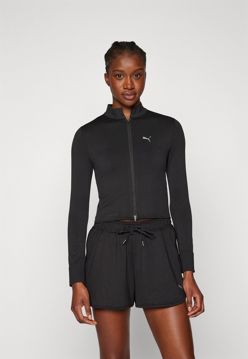 Puma PAMELA REIF JACKET - Bluză de trening - black/negru - Zalando.ro
