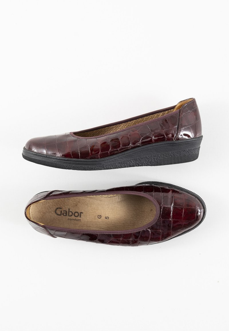 Gabor Klassischer Ballerina - red/rot - (Pre-owned) - Zalando.de