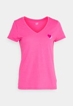 GAP Petite Triko s potiskem - neon pink/neonová růžová - Zalando.cz