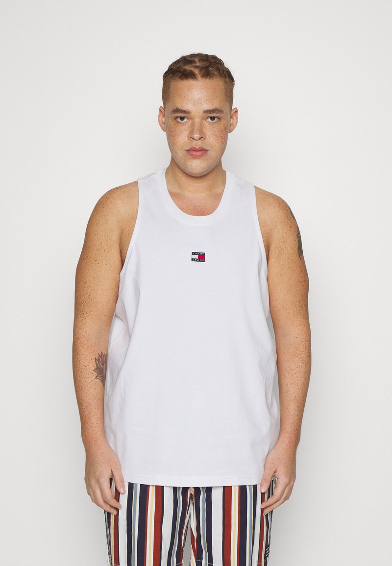 Tommy Jeans Plus TANK TOP - Top - white/weiß - Zalando.at