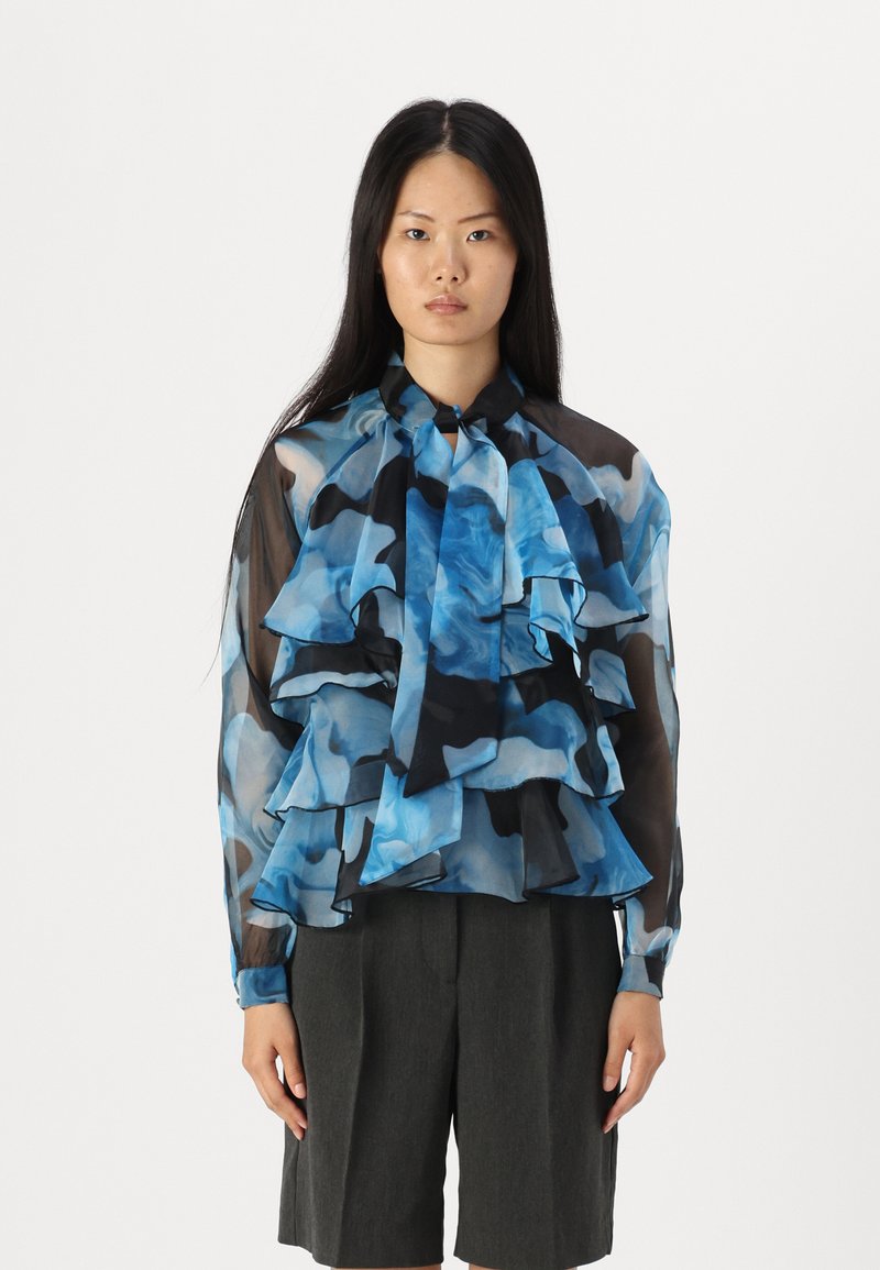 YAS YASROMINA SHOW - Blouse - methyl blue/blue - Zalando.ie