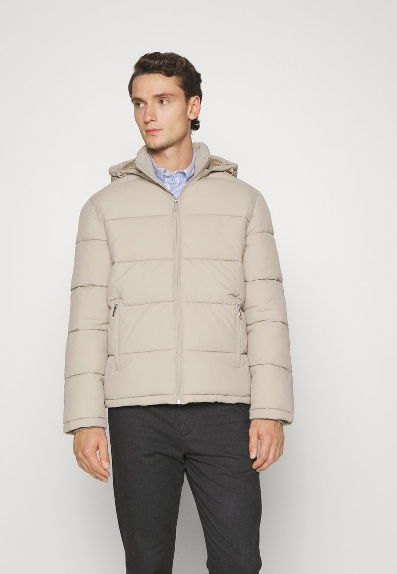 Selected Homme SLHCOOPER PUFFER - Winter jacket - pure cashmere/off ...