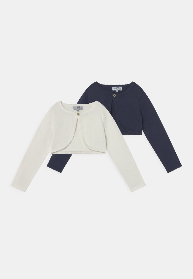 happy girls BOLERO 2 PACK - Cardigan - white/navy/lysegrøn - Zalando.dk