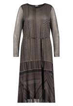 Samoon Day dress - dark chocolate gemustert/brown - Zalando.de