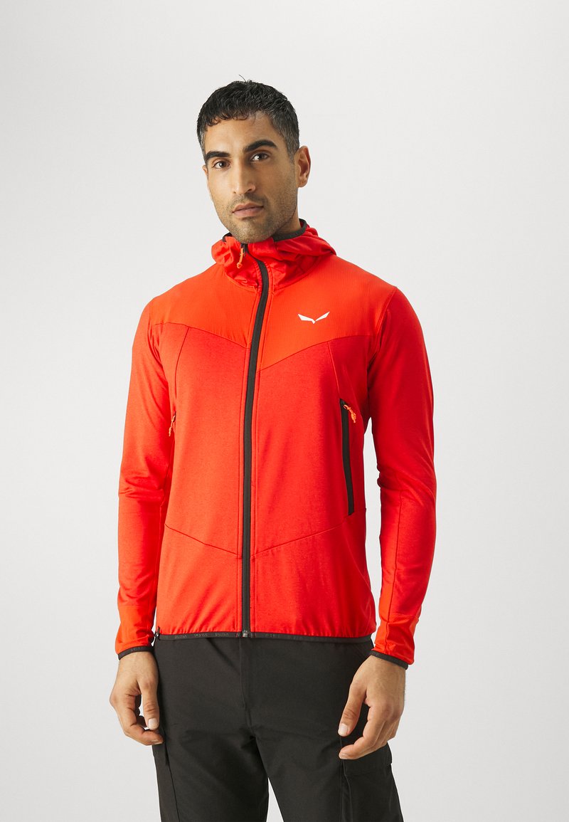 Salewa AGNER HYBRID - Szabadtéri dzseki - flame/piros - Zalando.hu