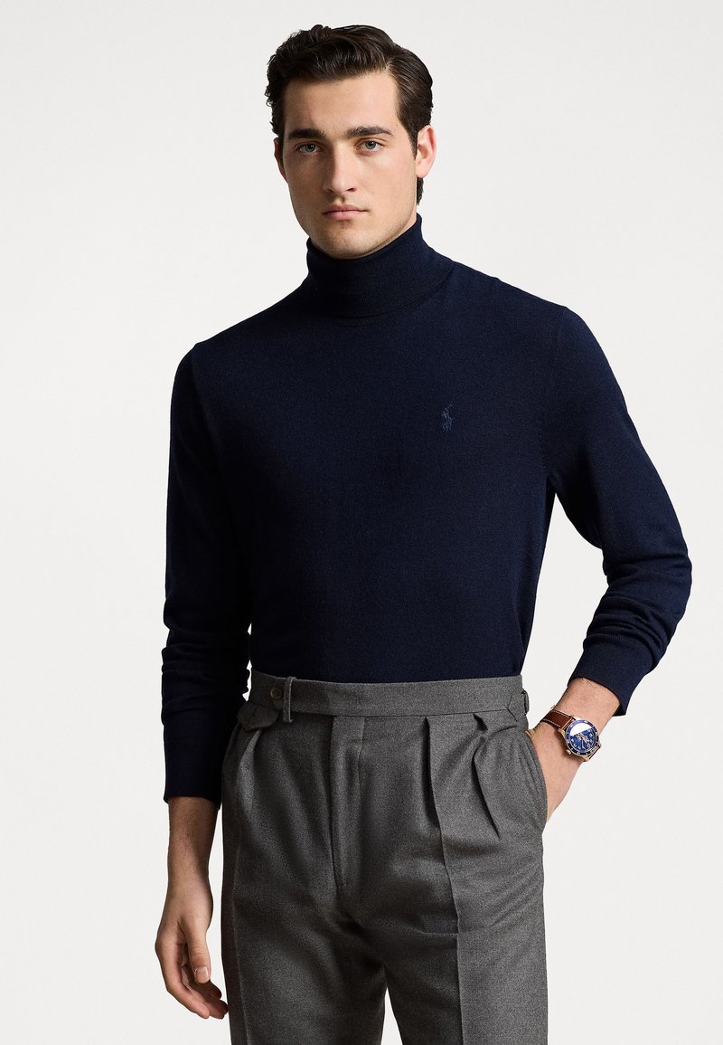 Polo Ralph Lauren WASHABLE WOOL TURTLENECK SWEATER - Jumper - hunter ...