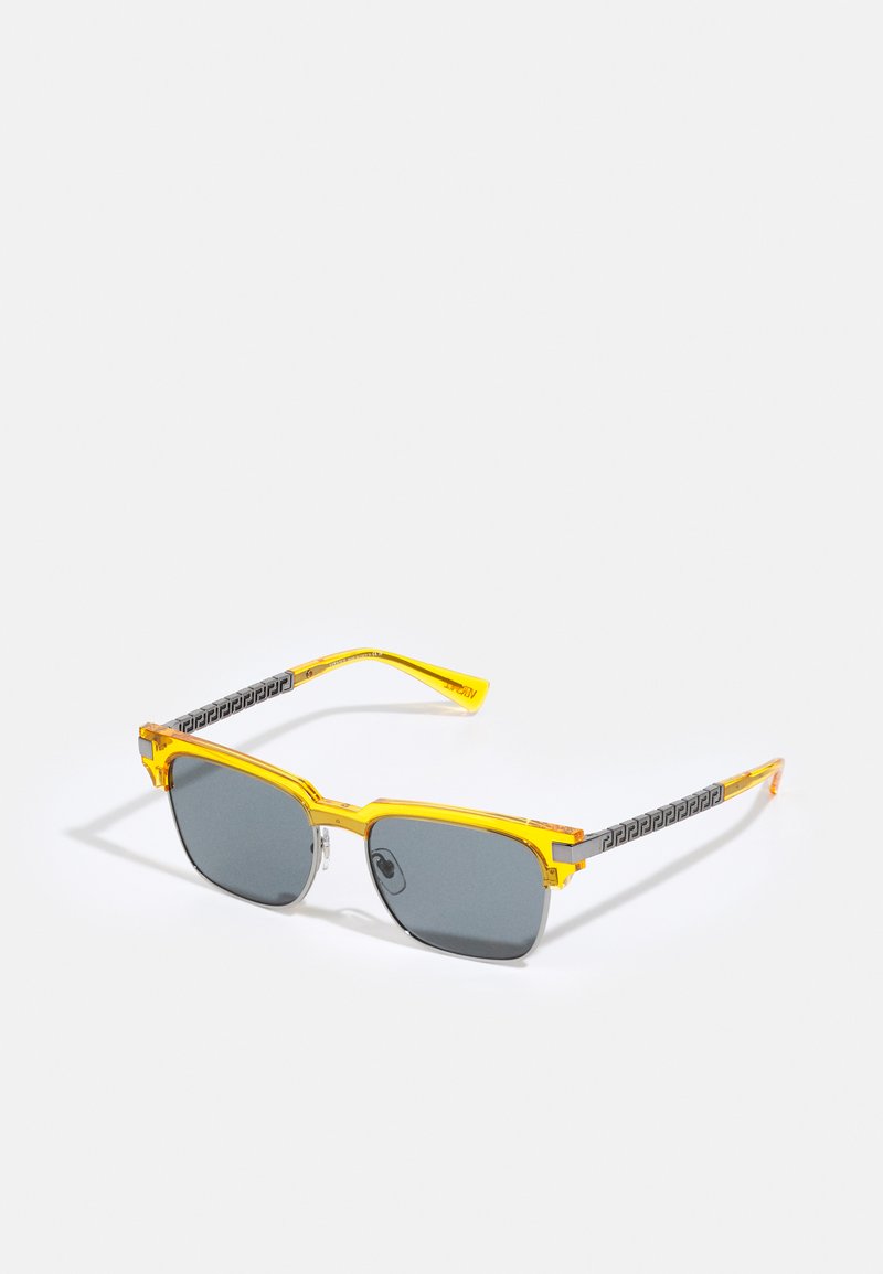 Versace UNISEX - Sunglasses - transparent yellow/transparent - Zalando.ie