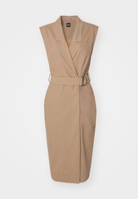BOSS DRUPE - Robe fourreau - medium beige/beige - ZALANDO.FR
