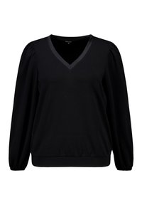 MS Mode MET BALLON FIT - Pullover - black/noir - ZALANDO.FR