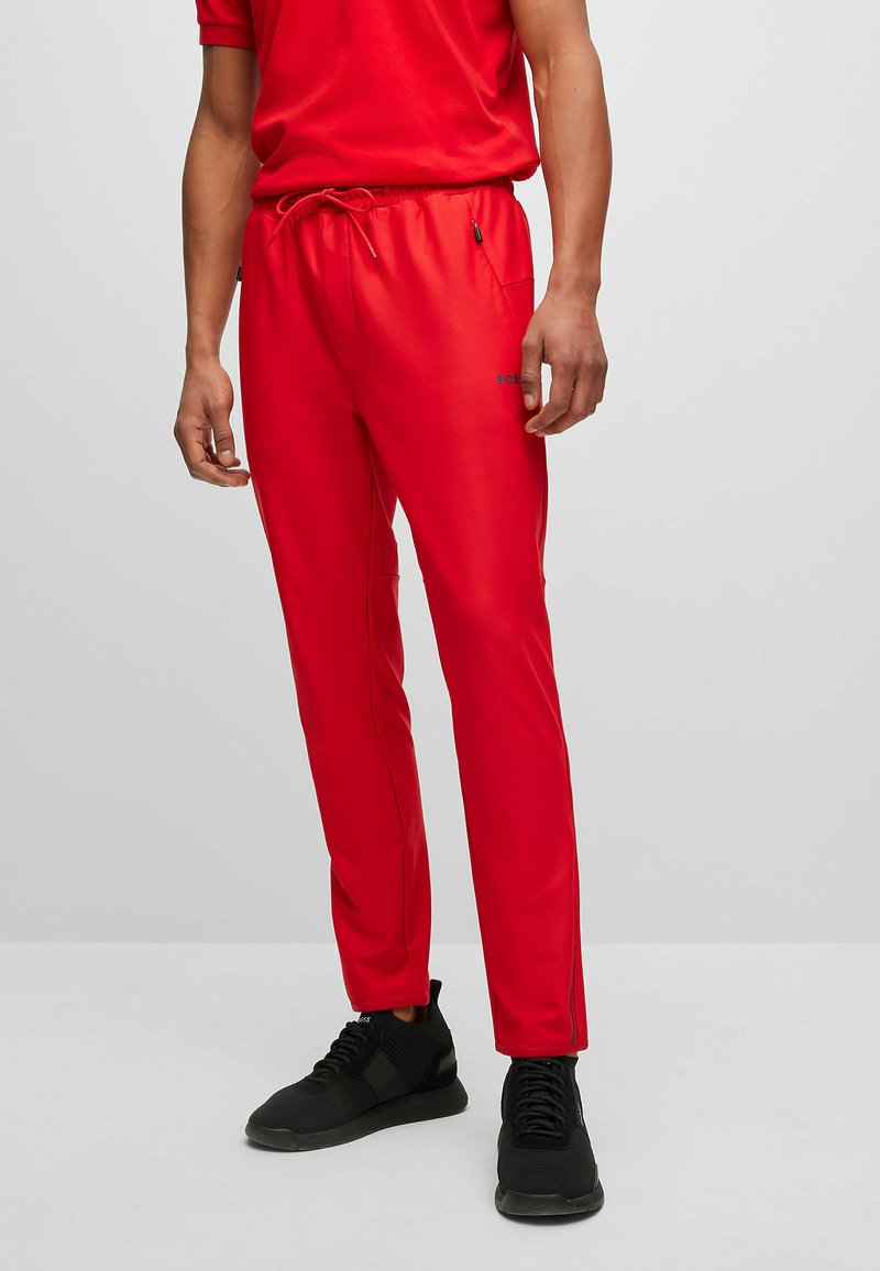 BOSS HICON ACTIVE 1 - Tracksuit bottoms - red/red - Zalando.ie