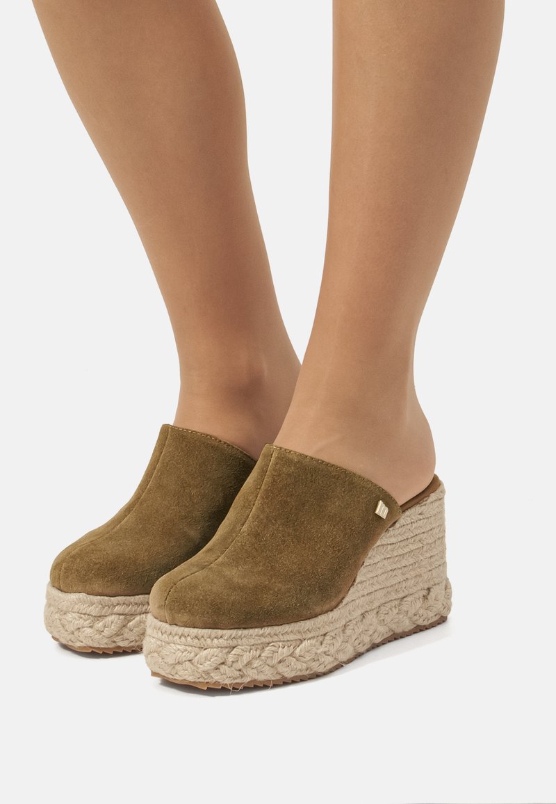 mtng Sandalias - cuero/marrón - Zalando.es