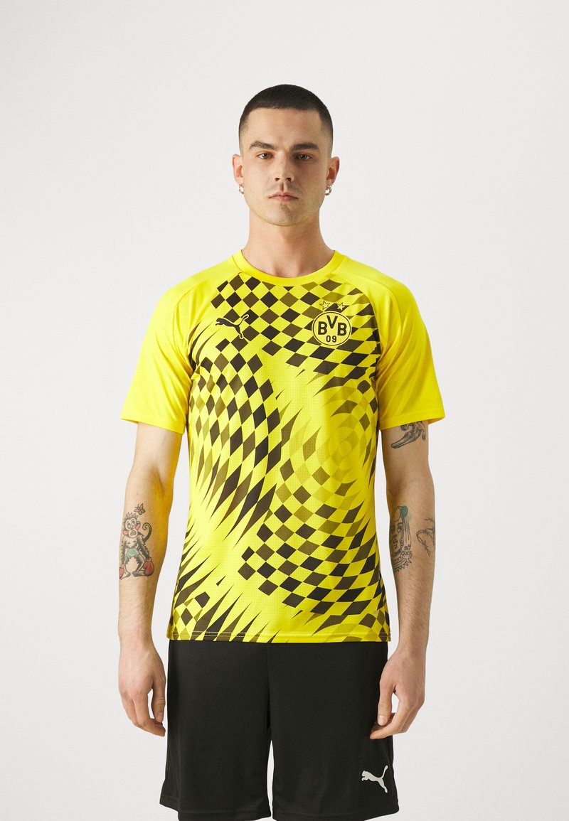Puma BVB BORUSSIA DORTMUND PREMATCH - Klub merchandise - cyber yellow ...