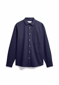 ARMEDANGELS GMT DYE - Shirt - tinted navy/mottled dark blue - Zalando