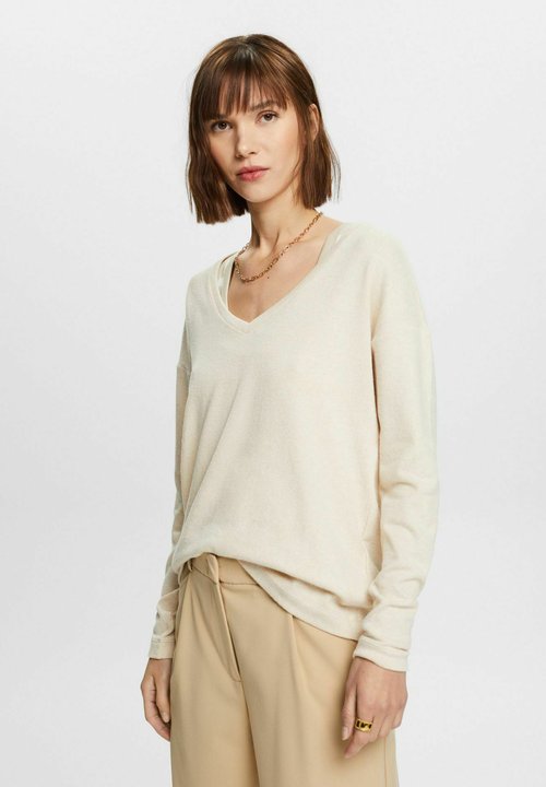 Cream Strickpullover - oat melange/beige - Zalando.ch