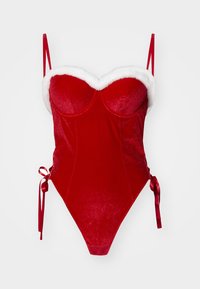 Hunkemöller JOVIE - Body / Bodystocking - tango red/rød - Zalando.dk