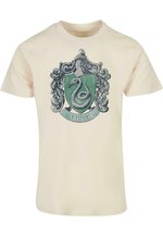 ABSOLUTE CULT HARRY POTTER SLYTHERIN DISTRESSED CREST - T-shirt print ...