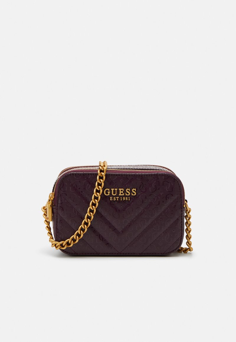 Guess JANIA CROSSBODY CAMERA - Skuldertasker - amethyst/lilla - Zalando.dk