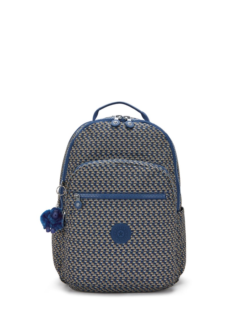 Kipling SEOUL - Rucksack - blue on wire/blue - Zalando