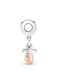 Pandora BABY DUMMY DANGLE - Adorno - sterling silver and rose gold ...