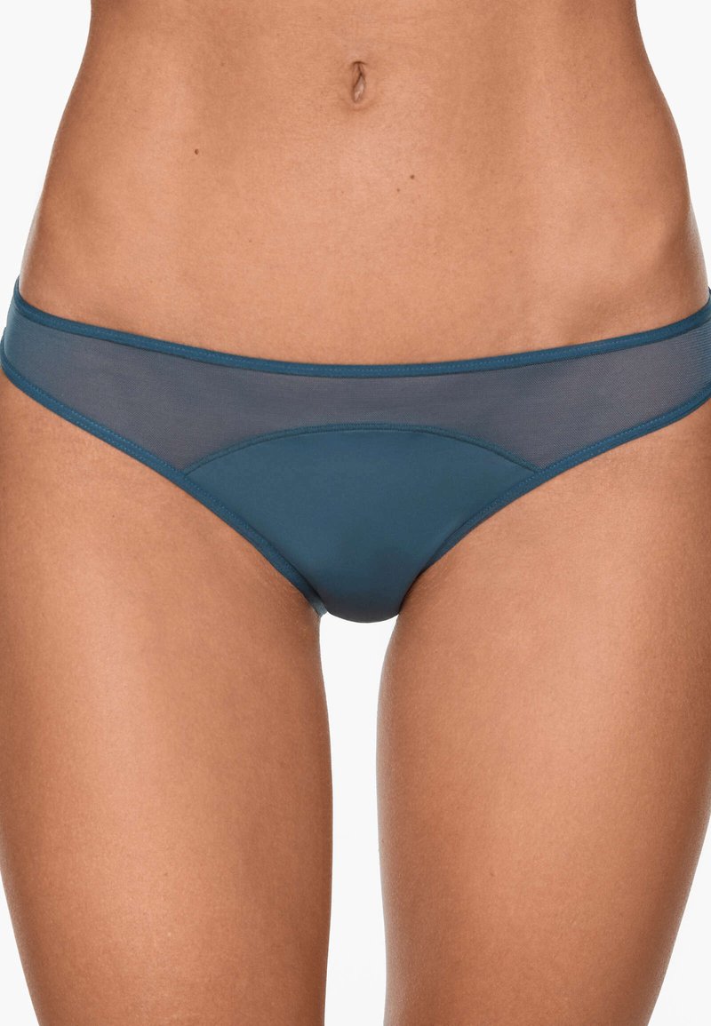 Oysho 5 Pack Blend Classic Trusser Blue Grey Blågrå Zalando Dk