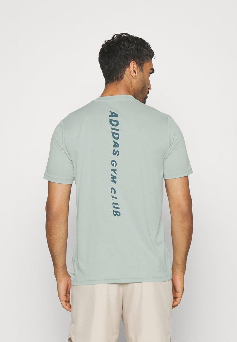 adidas Performance HIIT - Camiseta deportiva - silver/arctic night/gris ...