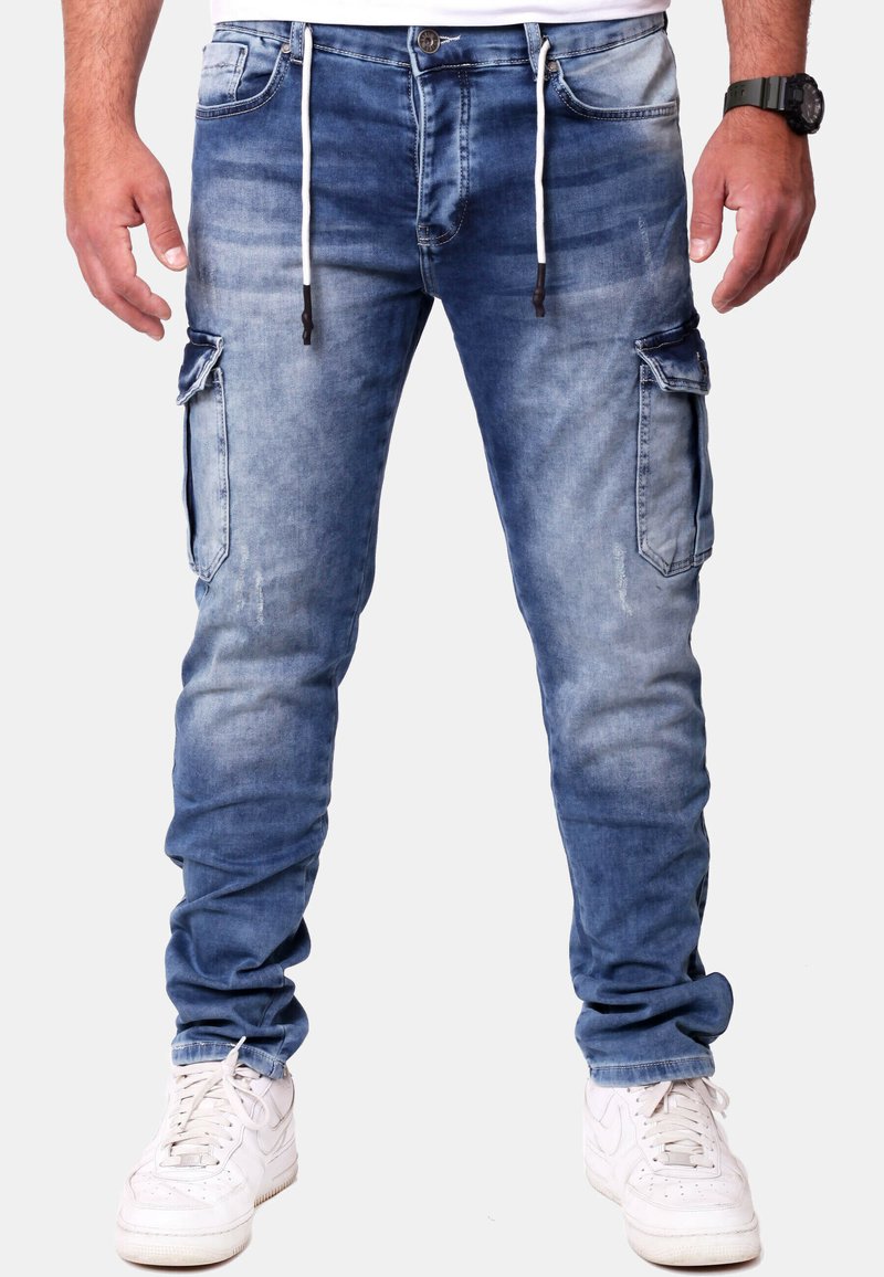 RESLAD Jeans Slim Fit - blau - Zalando.de