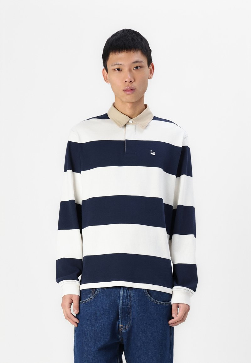 Levi's® UNION RUGBY - Polo shirt - navy/dark blue - Zalando.ie