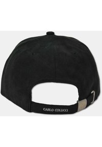 Carlo Colucci UNISEX VELOUROPTIK DAUN - Cap - schwarz - Zalando.at