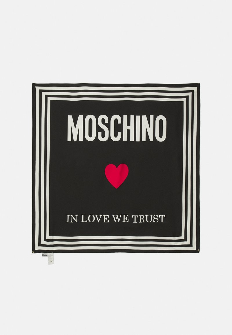 MOSCHINO UNISEX - Foulard - black - Zalando.de